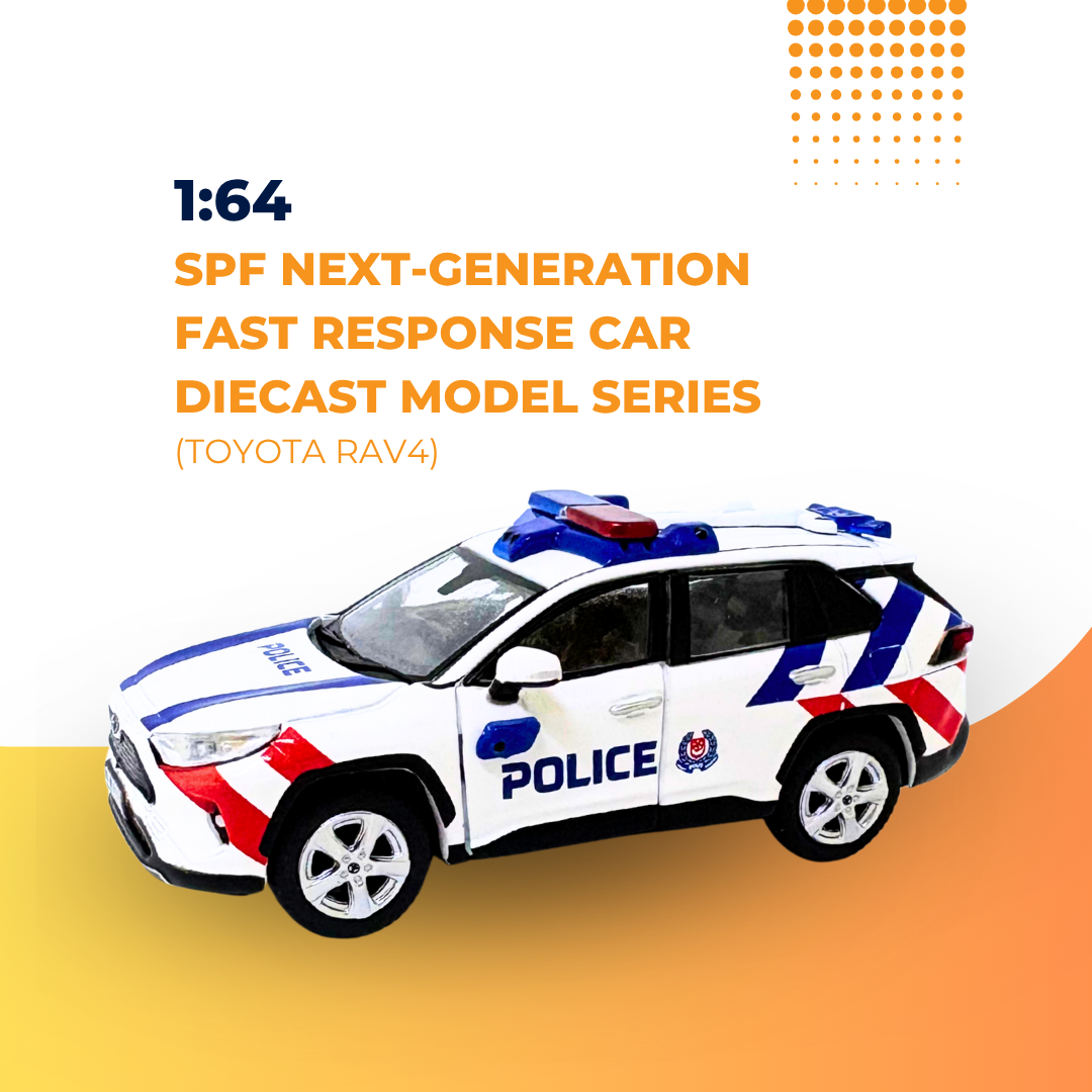 1:64 SPF Next-Generation Fast Response Car RAV4 Diecast Model Series ...